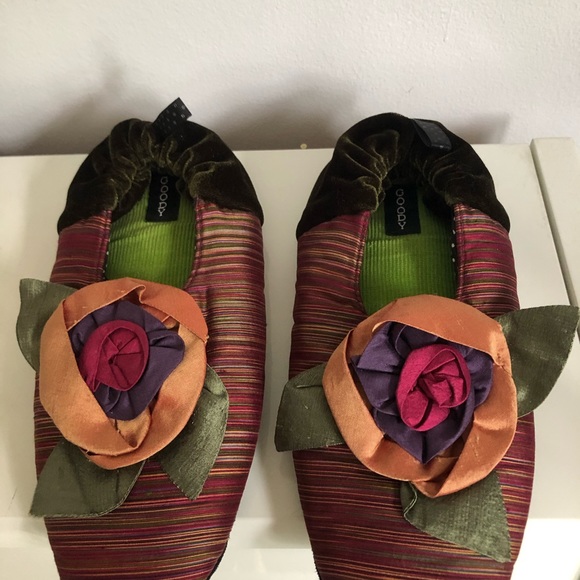 goody | Shoes | Goody Goody Silk Girls Slippers | Poshmark